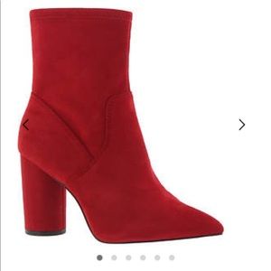 BCBGeneration | Shoes | New Red Heeled Bcbg Boots | Poshmark